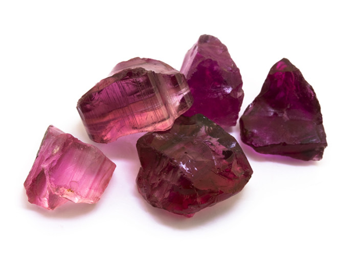 What differs from a ruby to a rubellite