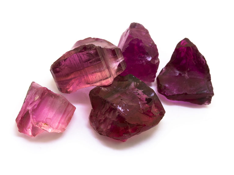 What differs from a ruby to a rubellite