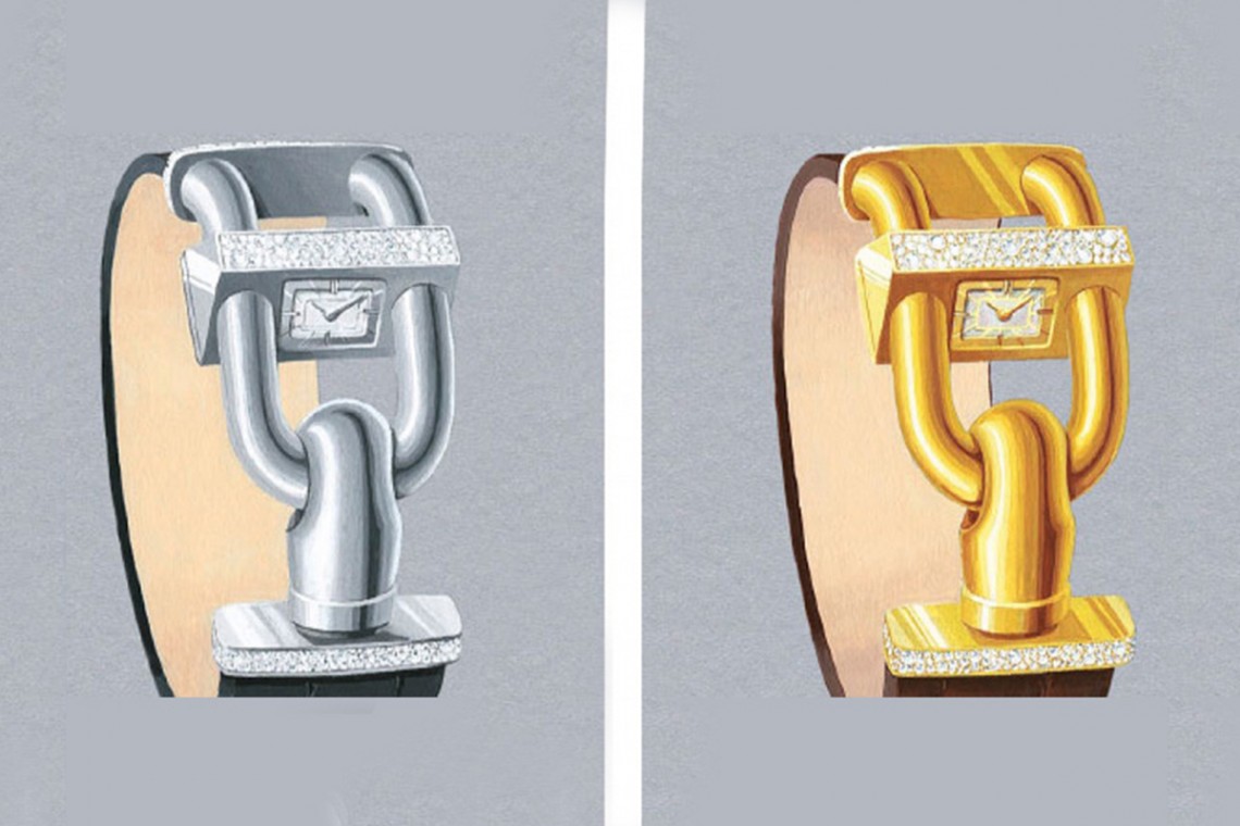 The Cadenas watch by Van Cleef & Arpels | Theeyeofjewelry.com