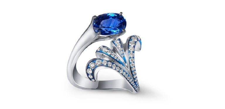Jewel of the day: The Ariel ring by Frédérique Berman - theeyeofjewelry.com
